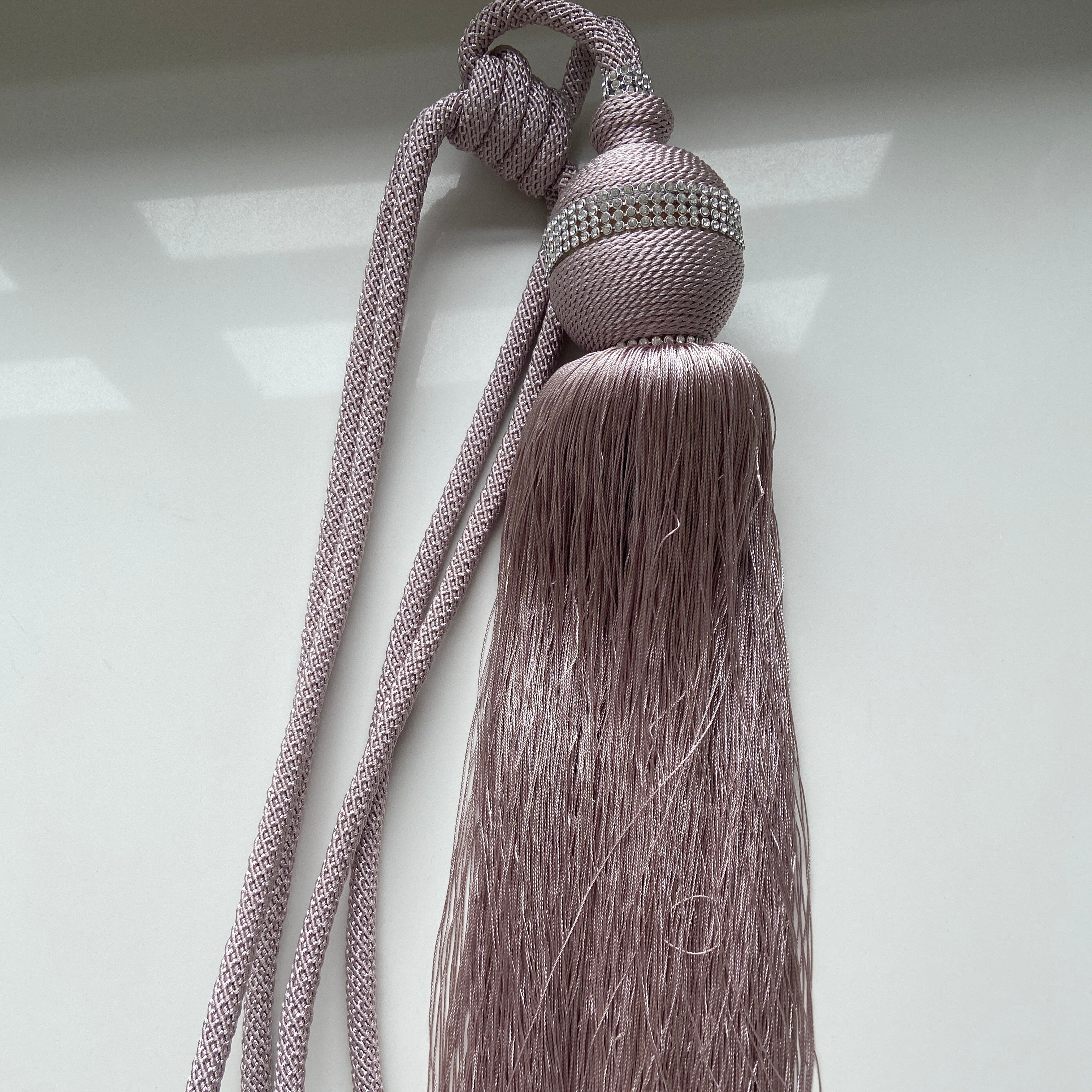 Pink Diamante Tieback by CIMC Home – Dreamweaver Linens